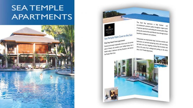 Sea Temple Brochure | Print Marketing