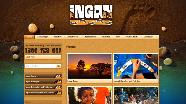 Ingan Tours | Cairns Website Design