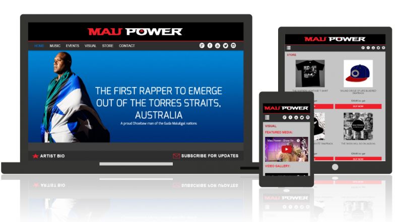 Mau Power Website | Cairns Website Design