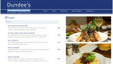 Dundee's Restaurant | Cairns Website Design